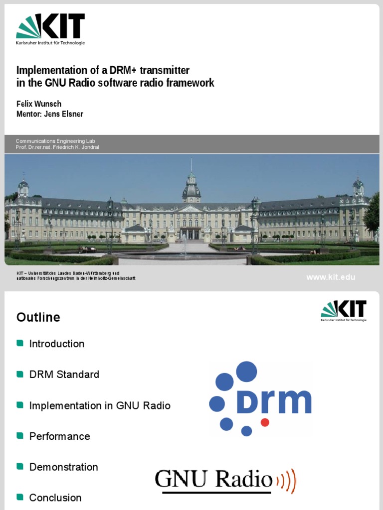 DRM Transmitter Presentation | PDF | Telecommunications Engineering ...