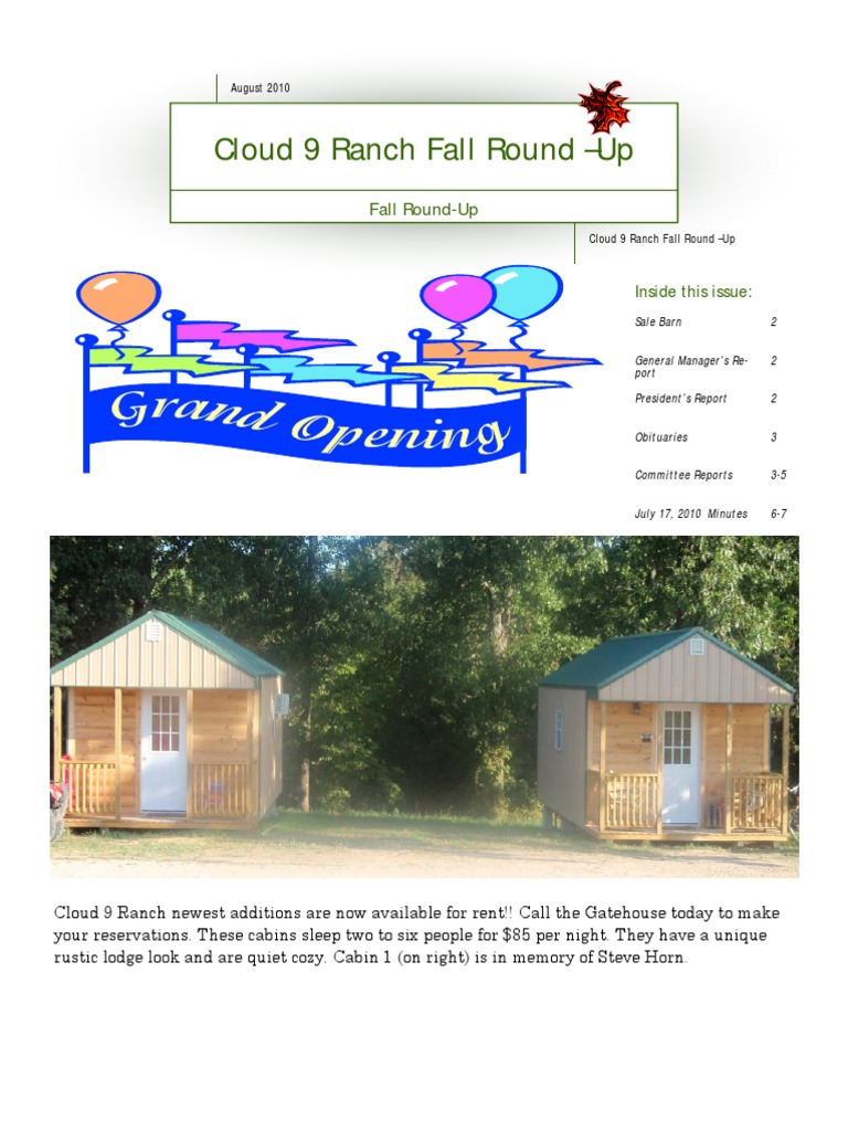 2010 Fall Round-Up | PDF | Nature
