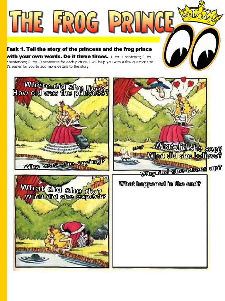 Frog Prince Storytelling Guide | PDF