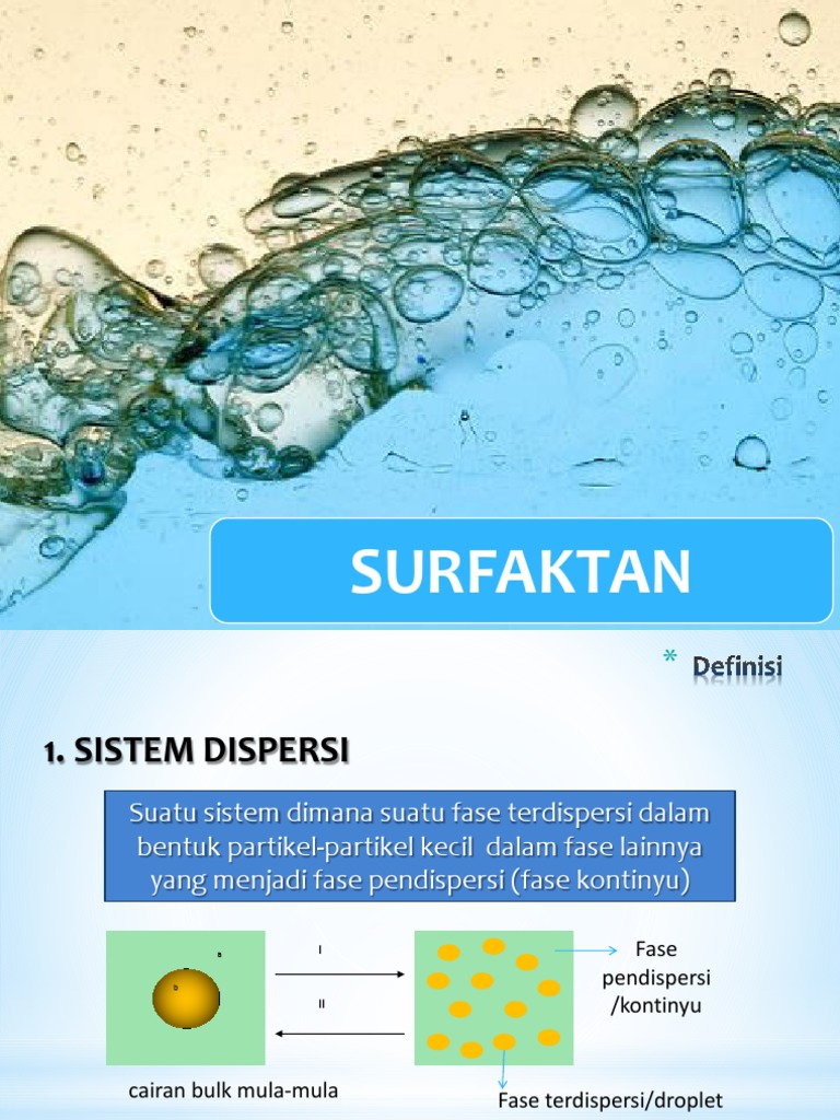 Surfaktan | PDF
