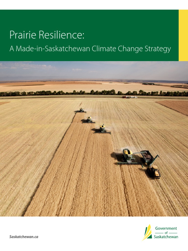Prairie Resilience: Saskatchewan's Climate Strategy | PDF | Climate ...