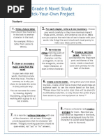 City of Ember Questions Activities | PDF | Cuisine | Food And Drink