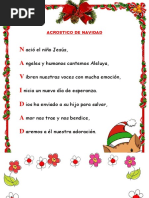 Acróstico Navidad | Navidad | Nochebuena