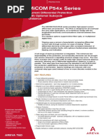 Micom Agile P642, P643, P645: Grid Solutions | PDF | Transformer | Relay