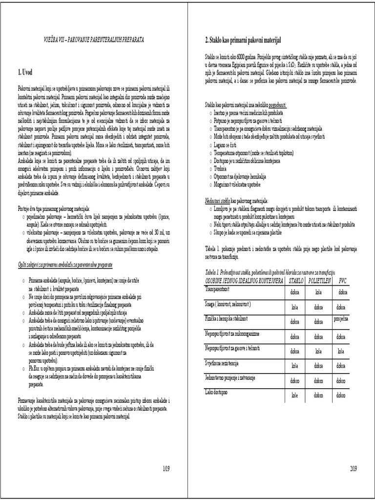 If Ii-Vjezba 7 | PDF