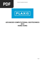 PLAXIS 2D Tutorial Manual: CONNECT Edition V20 | PDF | Button ...