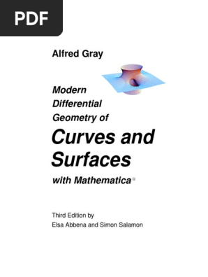 Differential Geometry Of Curves And Surfaces