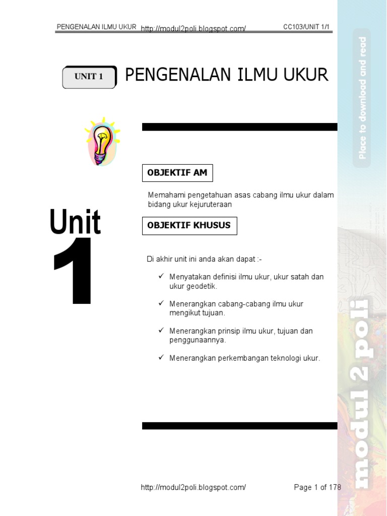 CC103 Engineering Surveying 1 | PDF
