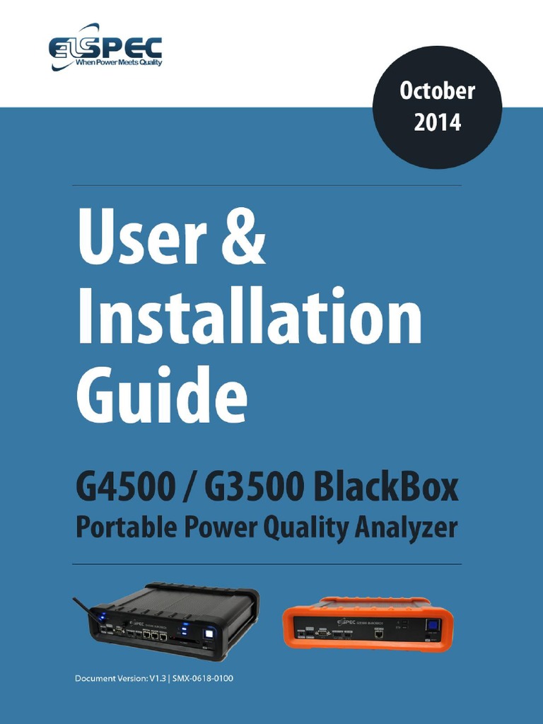SMX 0618 0100 Portable BLACKBOX User Installation Manual V1.3 B | PDF | Electrical Wiring ...