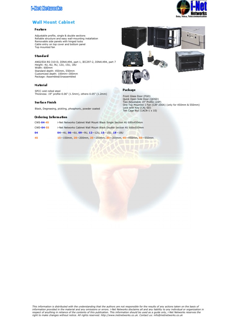 Wall Mount Cabinet Feature: Adjustable Sections, Easy Installation ...