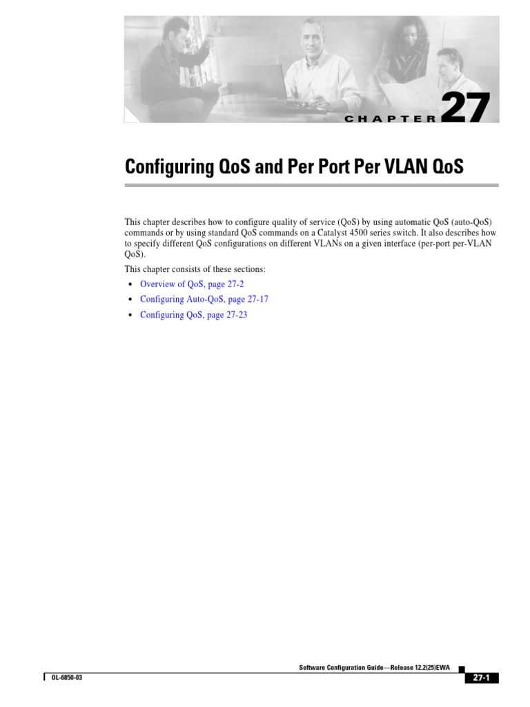 Configuring Qos and Per Port Per Vlan Qos | PDF | Quality Of Service ...