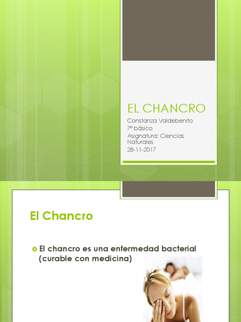 El Chancro | PDF | Infección transmitida sexualmente | Condón