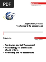 Procedural Security-Aeo Check List PDF | PDF | Customs | Cargo