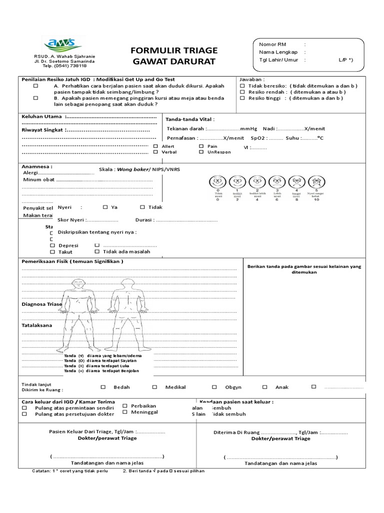 TRIAGE FORM | PDF