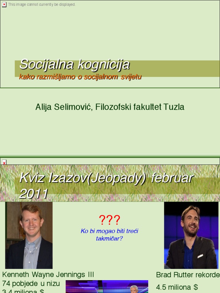 Atribucije Percepcija | PDF