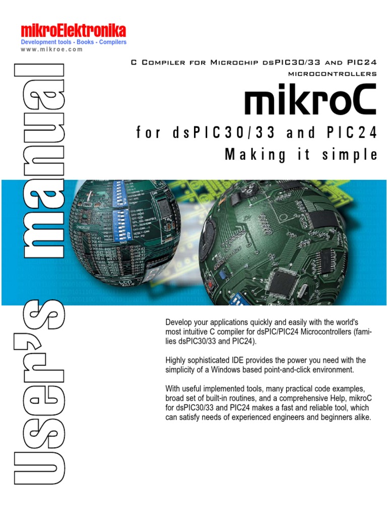 Mikroc Dspic Manual Pdf Pic Microcontroller Pointer Computer Programming 5213