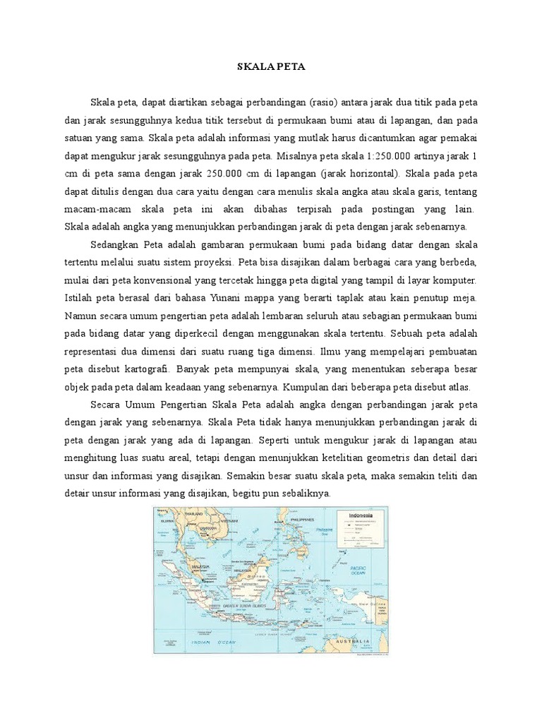 Peta, Proyeksi Peta, Menentukan Arah Intersection Dan Resection 1 | PDF