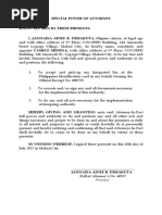 Spa Gsis | PDF | Power Of Attorney | Social Institutions