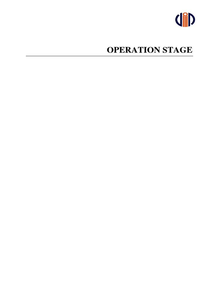 Operation Stage | PDF | Breach Of Contract | Employment