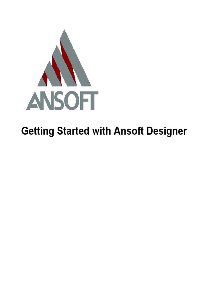 Ansoft Designer教程 PDF | PDF | Icon (Computing) | 3 D Computer Graphics