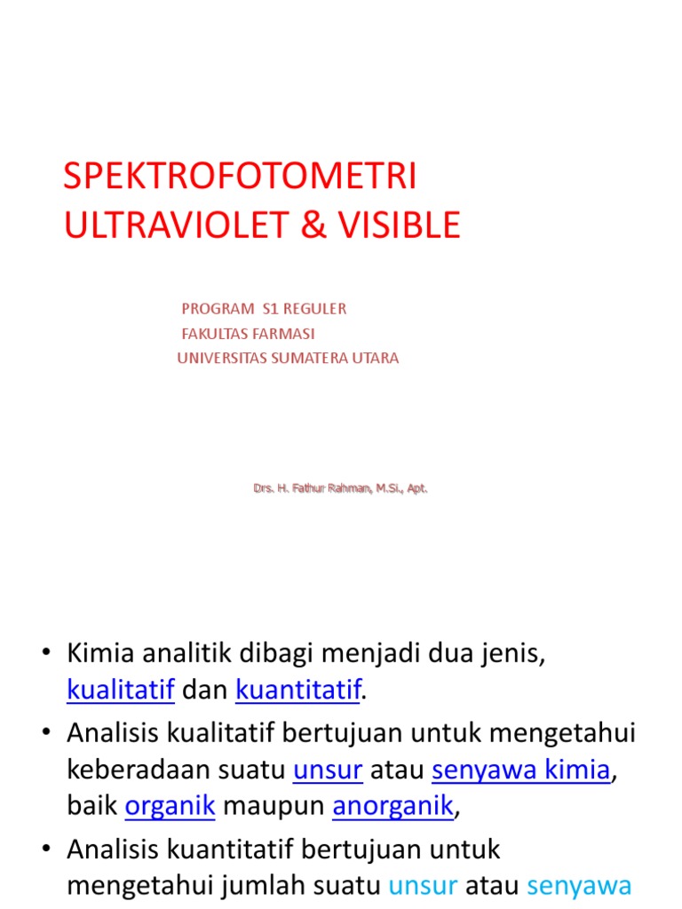 Spektro | PDF