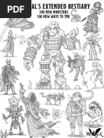 Mythic Actions For The Monster Manual | PDF | Dungeons & Dragons | Vampires
