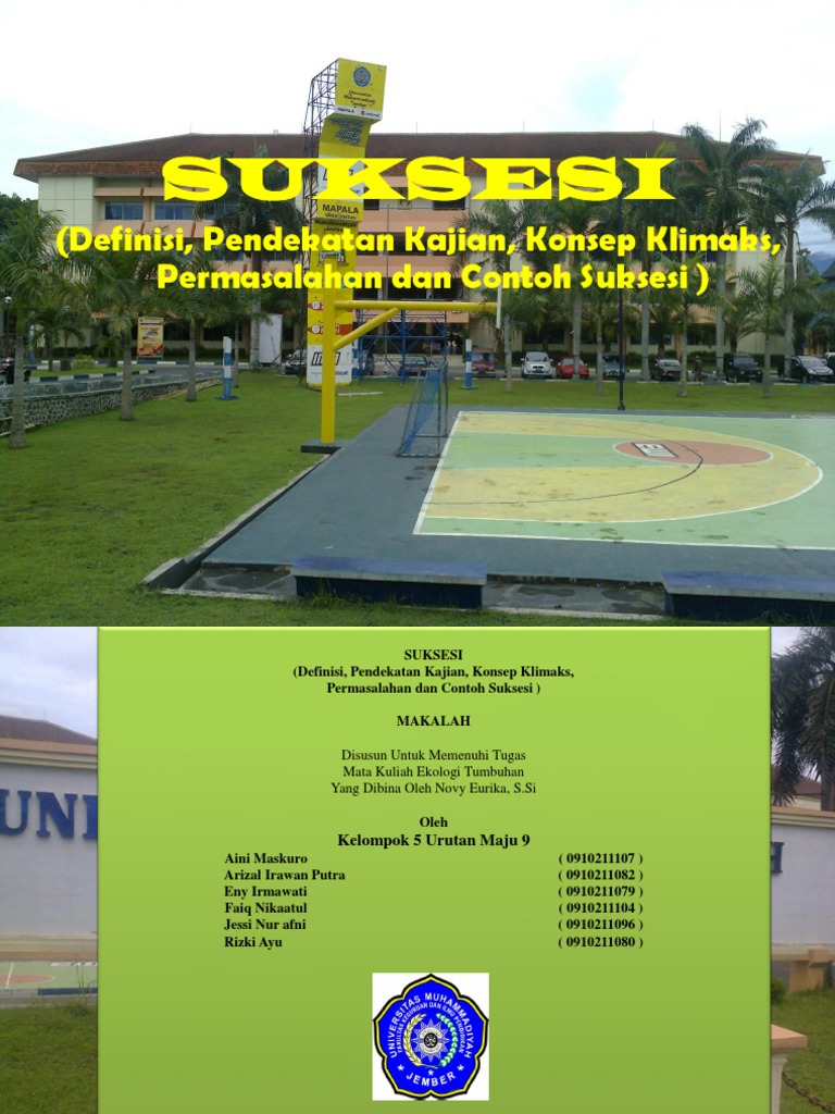 Pemahaman Suksesi dalam Ekologi | PDF
