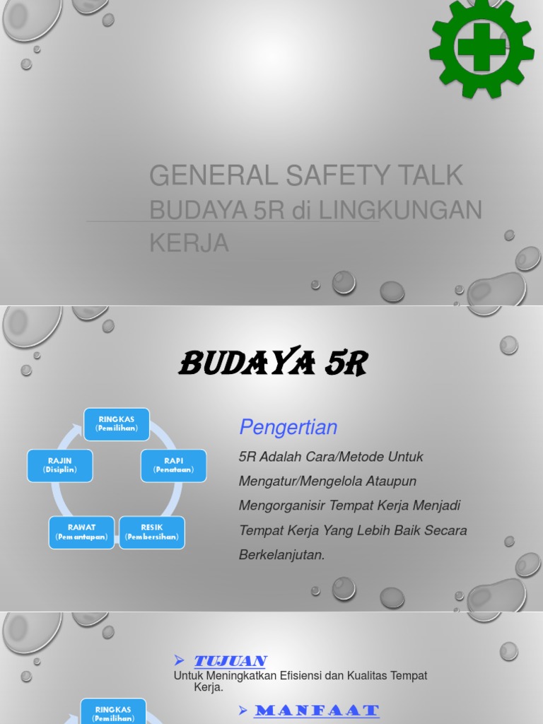 Materi Safety Talk | PDF