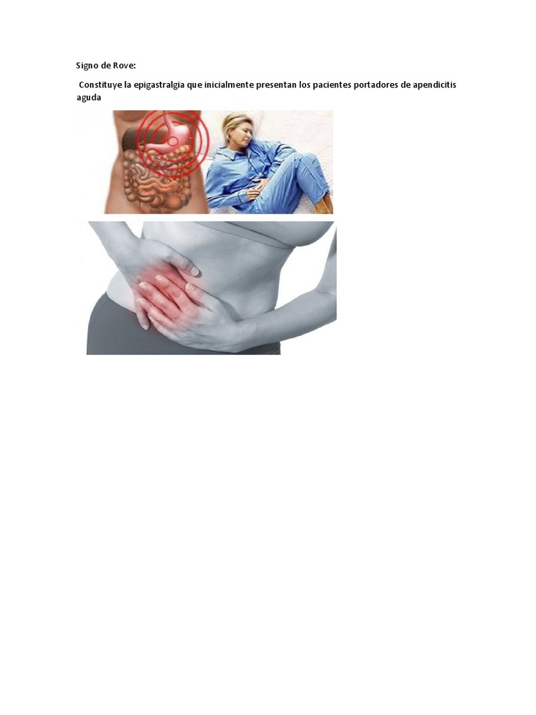 Signo de Rove | PDF