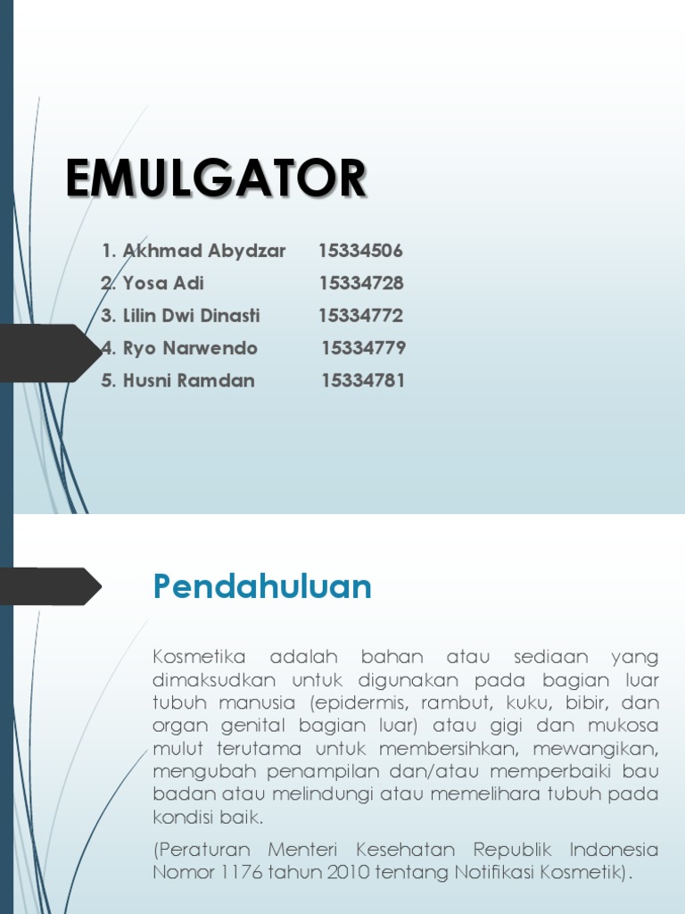 EMULGATOR | PDF | Memasak, Makanan, & Anggur
