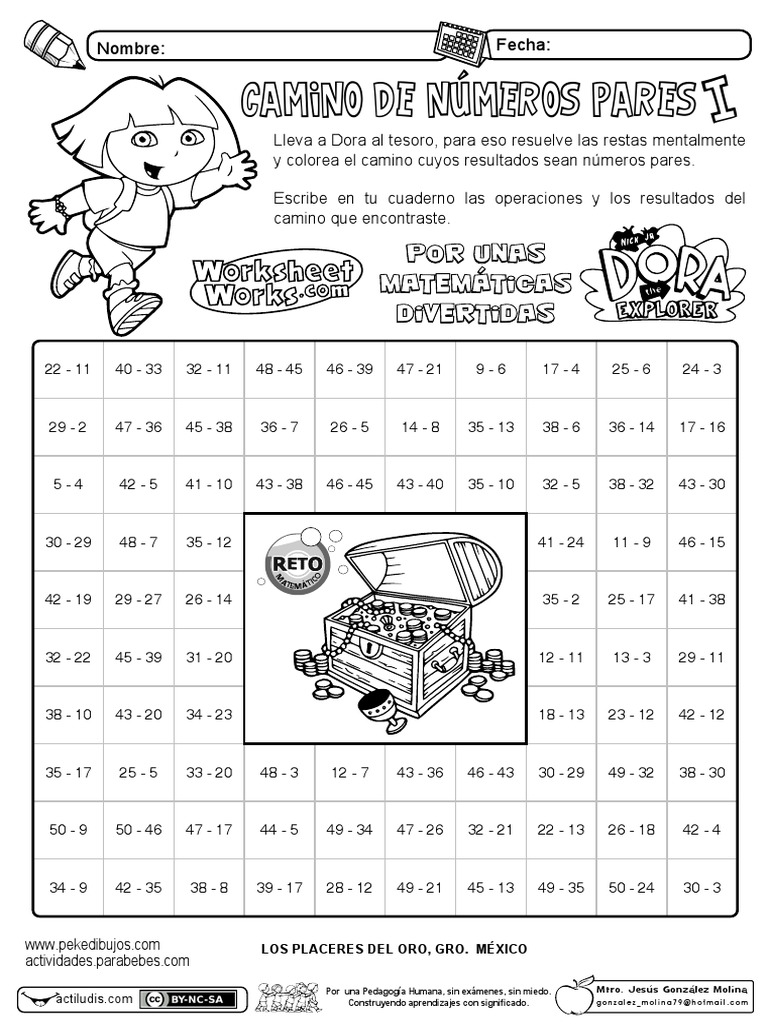 Camino de Numeros Pares e Impares 1 | PDF | Deportes | Ajedrez