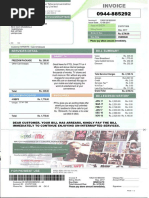 MobileBill airtel format | Invoice | Cheque