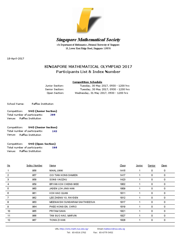 Raffles Institution | PDF | Singapore | World Politics