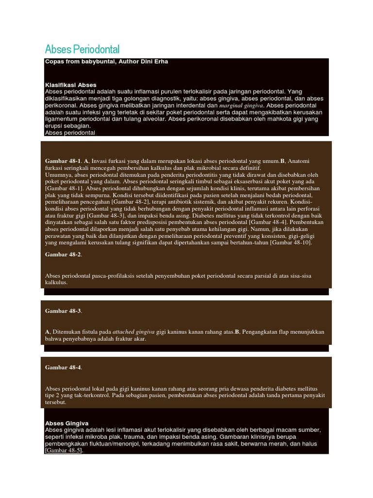 Abses Periodontal | PDF