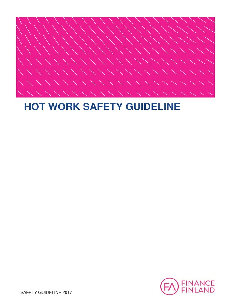 Hot Work Safety Guidelines PDF | PDF | Fire Safety | Fire Sprinkler System