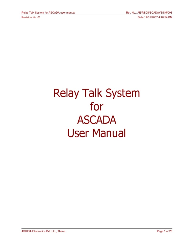 Ashida Manual Software | PDF | Network Protocols | Computer Data