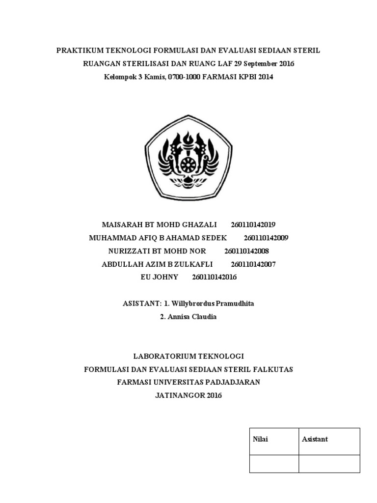 Kelompok 3 - Uji Pirogen Sediaan Infus | PDF | Kesehatan Holistik