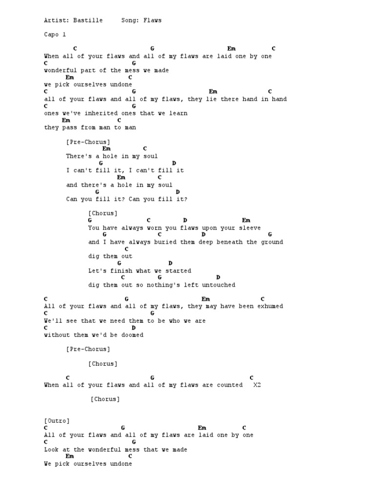 Flaws Bastille | PDF