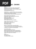 Lirik Lagu Arbab | PDF