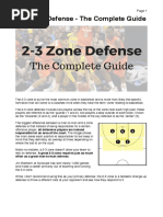 Mastering the 2-3 Zone Defense Guide | PDF | Basketball Positions ...
