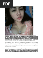 Pengalaman Sex Pertama Dengan Pacar Tersayang | PDF