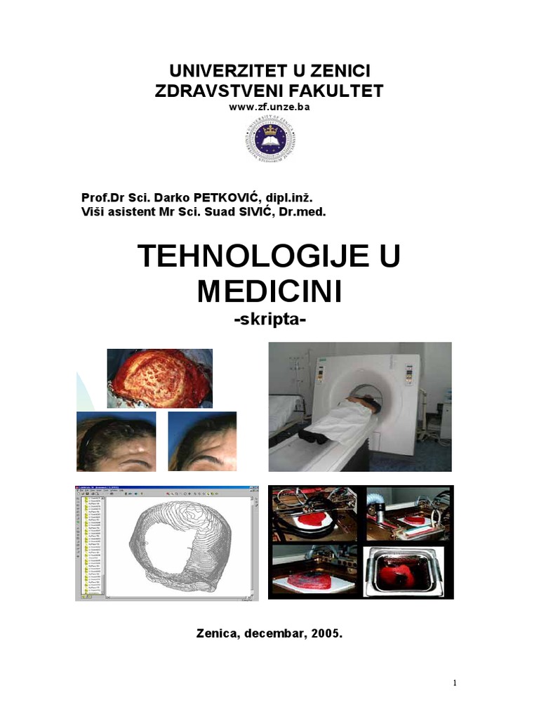Tehnologije U Medicini Skripta PDF | PDF