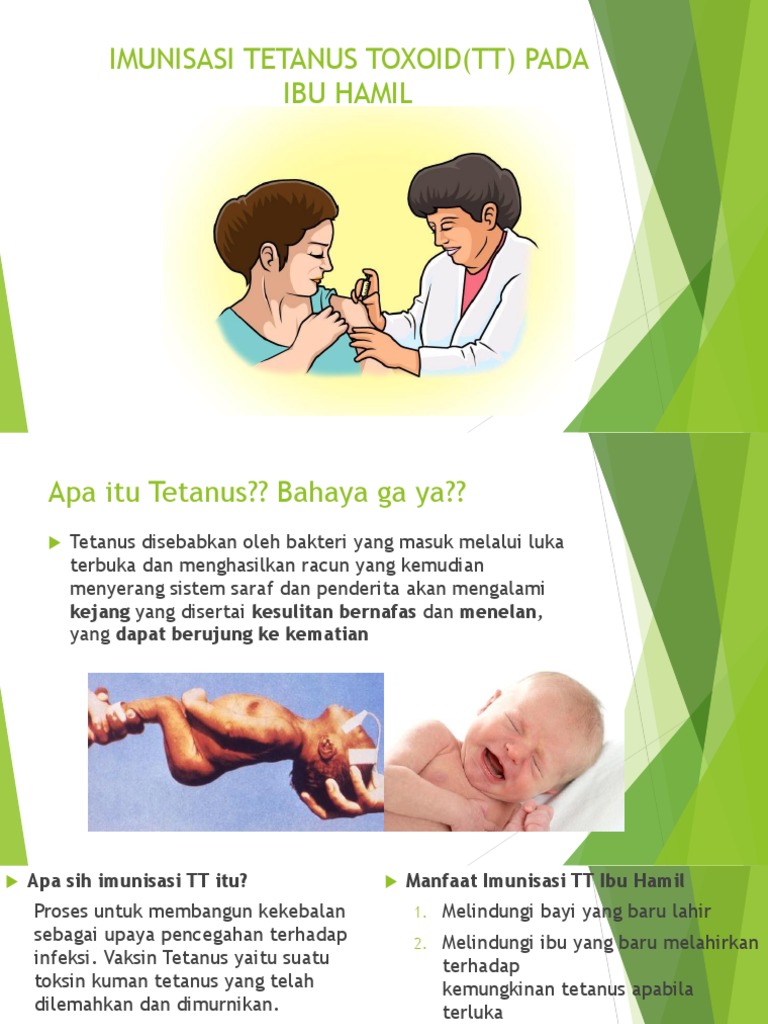 Imunisasi Tetanus Toxoid (TT) Pada Ibu | PDF