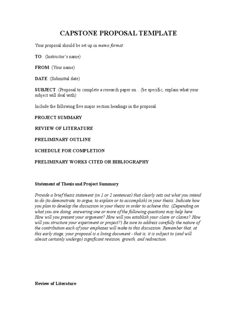 Thesis Proposal Template | PDF | Thesis | Bibliography