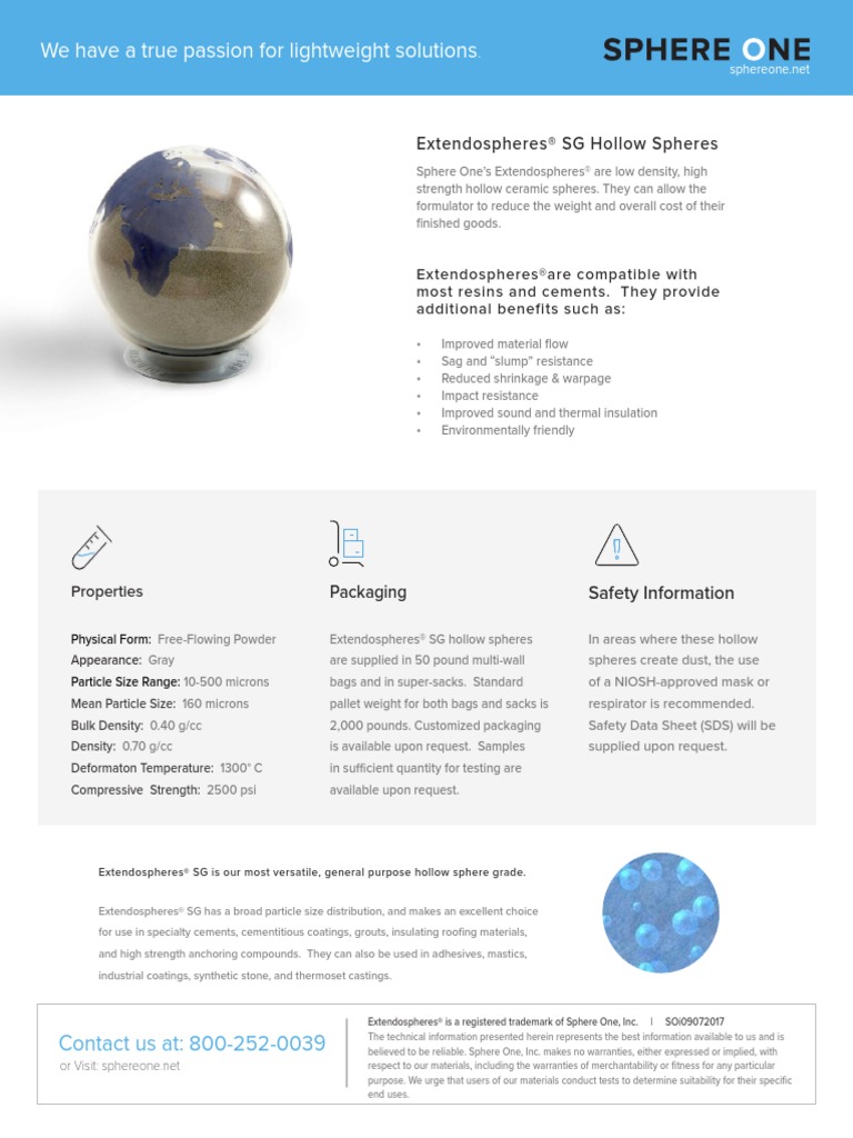 Extendospheres Template | PDF | Density | Packaging And Labeling