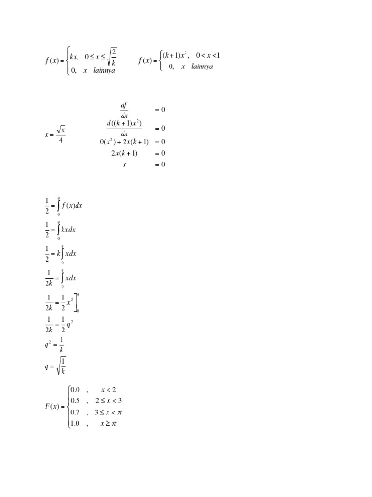 Statistika Matematika Pdf
