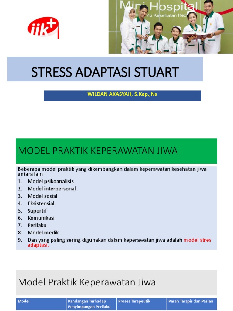 Stress Adaptasi Stuart | PDF