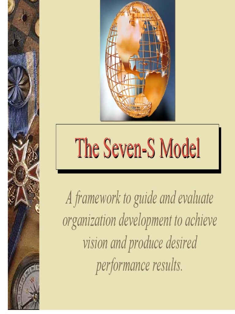 Framework Example - 7S CaseStudy For Organizational Development | PDF ...