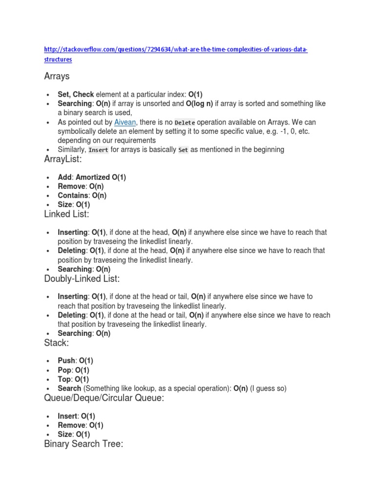 Time Complexity | PDF