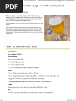 Home Brewing Log Sheet Template | PDF | Homebrewing | Brewing